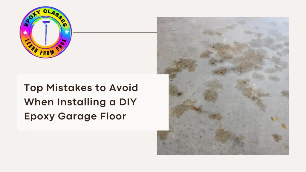 Top Mistakes to Avoid When Installing a DIY Epoxy Garage Floor Top Mistakes to Avoid When Installing a DIY Epoxy Garage Floor